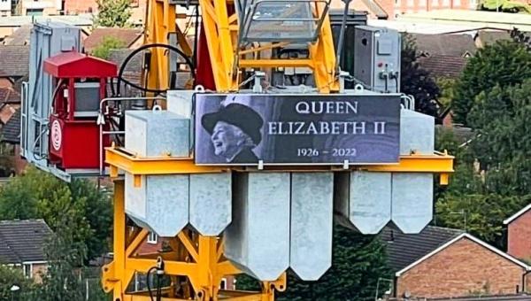 Queen Elizabeth II - Falcon Cranes